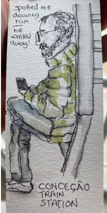 365 Days of Urban Sketching People (Book 1) – ROVING JAY