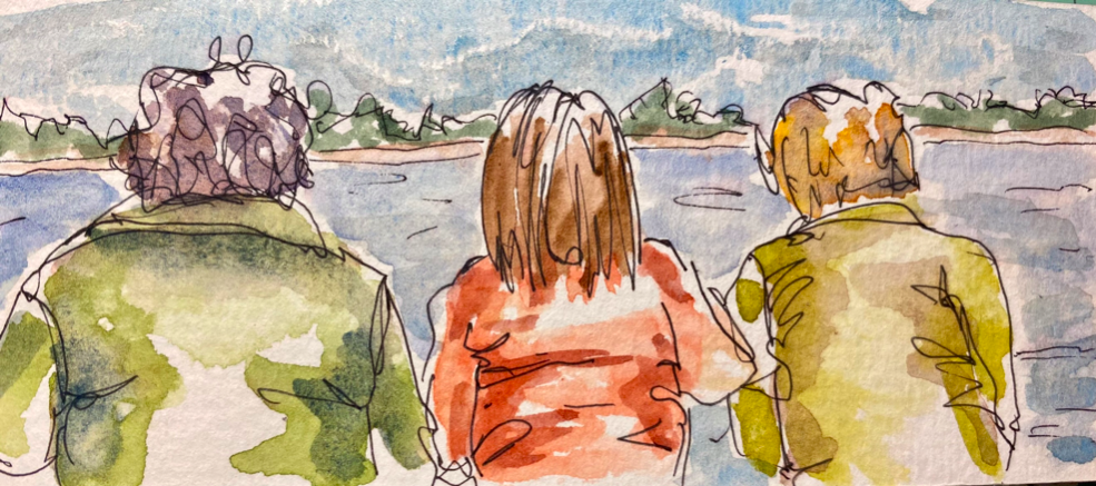 365 Days of Urban Sketching People (Book 1) – ROVING JAY